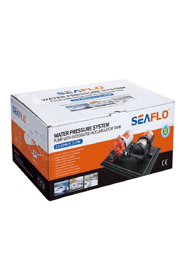 Seaflo Tanklı Hidrofor Seti, Tekne Karavan Hidroforu. 11.3 Litre Fiyatları ve Özellikleri