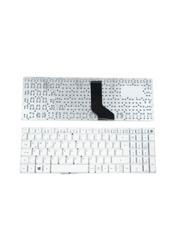 Acer Uyumlu Aspire E5-573 Notebook Klavyesi (Beyaz Tr) - 555189870 ...