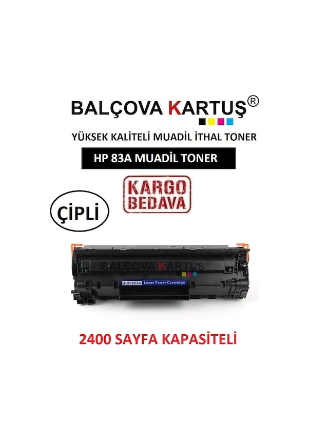 Hp Laserjet Pro Mfp M125A Yazıcı Için 83A Chipli Uyumlu Toner Fiyatları ...