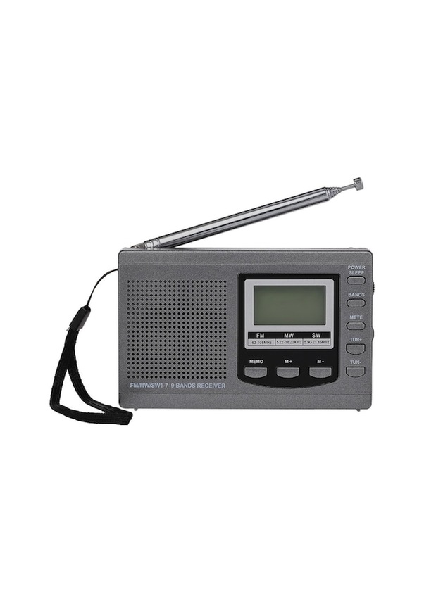 Trendooze Fm / Am / Sw Radyo Çok Bantlı Dijital Stereo Radyo Alıcısı ...