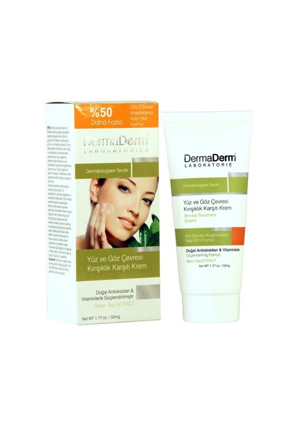 Dermaderm Yüz ve Göz Çevresi Kırışıklık Karşıtı Krem 100 G Fiyatları ve ...