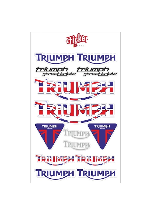 Triumph Sticker Seti Fiyatları ve Özellikleri