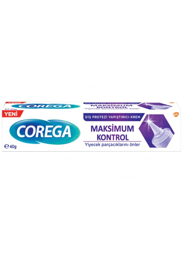 Corega Maximum Kontrol Diş Protezi Yapıştırıcı Krem 40 G Fiyatları ve ...