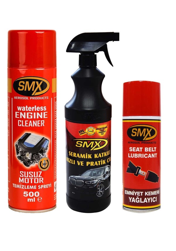 SMX Susuz Motor Temizleme Spreyi / Emniyet Kemeri Yağlayıcı / Ser ... SMX Susuz Motor Temizleme Spreyi / Emniyet Kemeri Yağlayıcı / Ser ...
