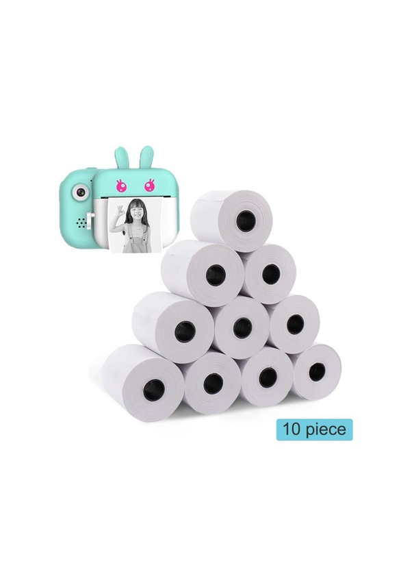 Mini Bebek Kamera İçin 10 Rulo Termal Kağıt Rulo Baskı Kağıtları Anında ...