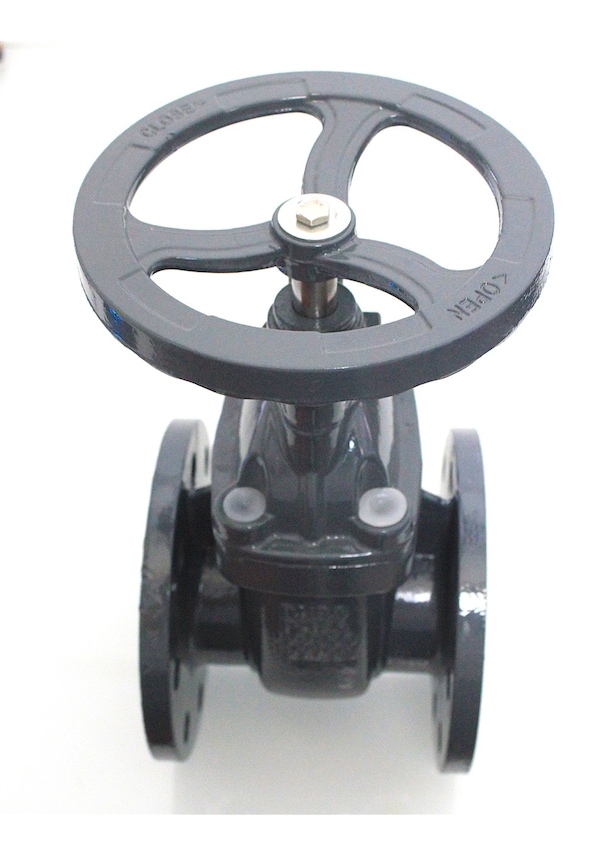 DN80 PN16 Flanşlı Sürgülü Vana – GGG50 Döküm Gate Valve Tecflow BGV08 ...
