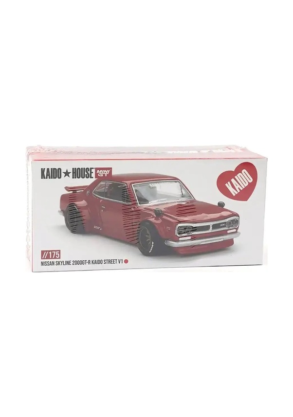 Mini Gt 175 Nissan Skyline 2000gt-r Kaido Street V1 1/64 Model Araba ...
