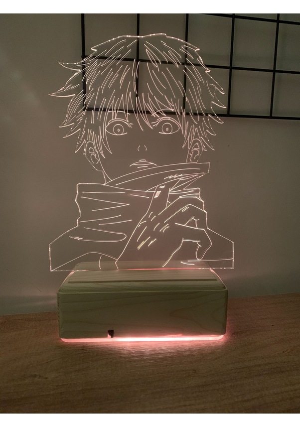 Jujutsu Kaisen Satoru Gojo 16 Renk Gece Lambası Fiyatları ve Özellikleri