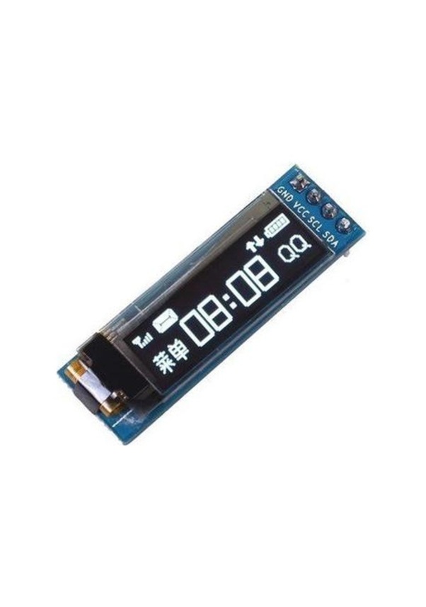 Elektronikport-128X32 Oled Lcd Ekran 0.91 Inch Ssd1306 (Arduino Uyumlu ...
