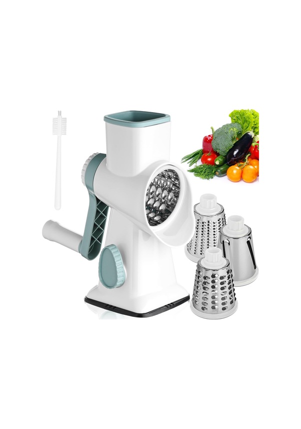 Döner Peynir Rendesi, Saplı Manuel Peynir Rendesi Ve 3 Değiştirilebilir ...