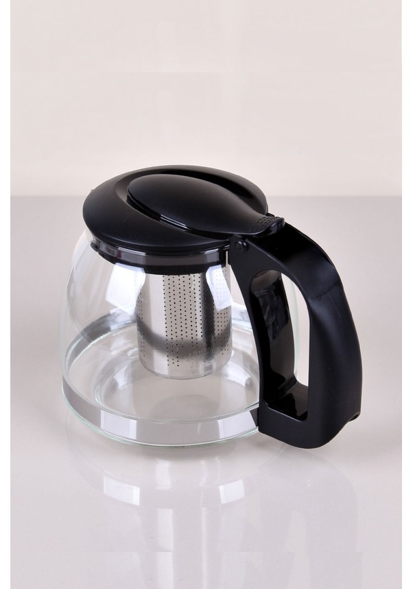 SÜZGEÇLİ CAM DEMLİK-ÇAYCI ÇAYDANLIK ÜZERİ TEK DEMLİK-1250 ML-SYH ...
