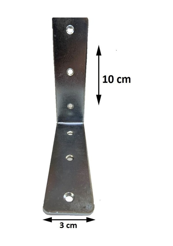 Metal Gönye Köşe Birleştirme Demiri L Demir 4 Adet Mobilya Bağlantı ...