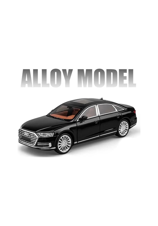 1:24 Audı A8 Alaşım Araba Modeli Döküm Metal Araçlar Araba Modeli ...