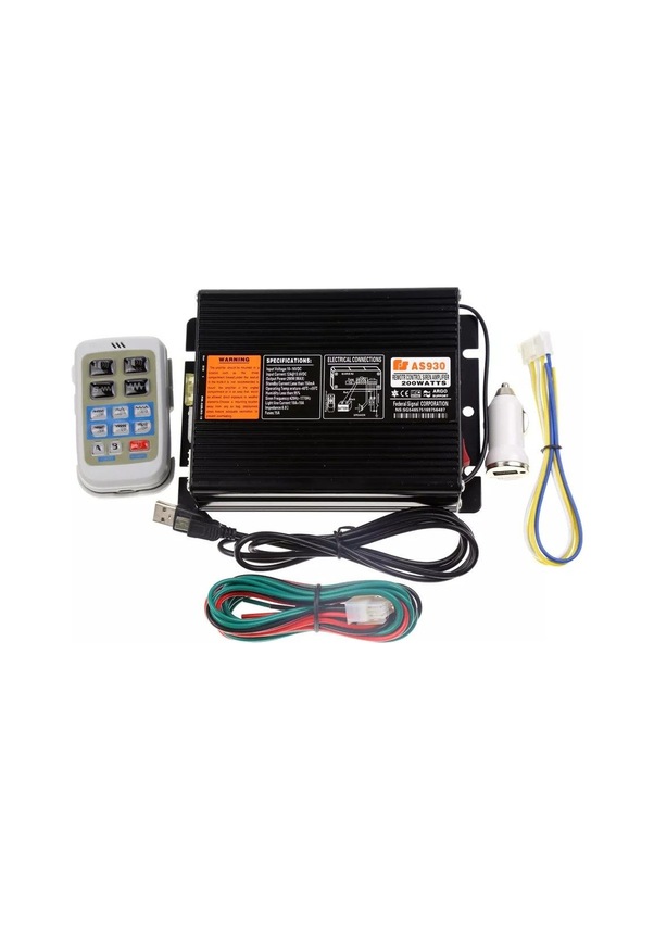 As930 Amplifikatör 200w Kablosuz Elekronik Siren Ünitesi Fiyatları ve ...