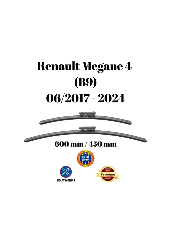 Renault Megane 4 B9 2017 2018 2019 2020 2021 2022 2023 2024 Uyumlu Ön ...