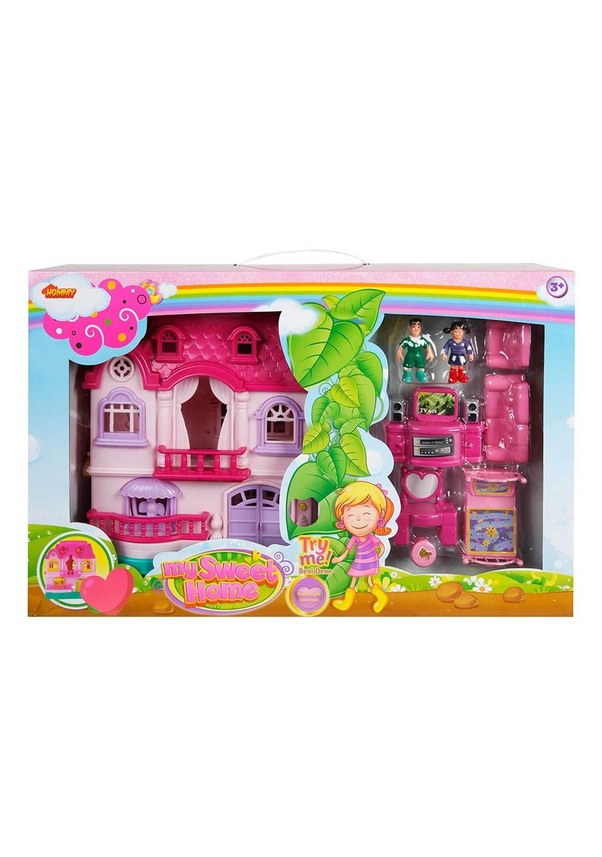 Hommy Sesli ve Işıklı 2 Katlı Ev Oyun Seti 16619 Fiyatları ve Özellikleri