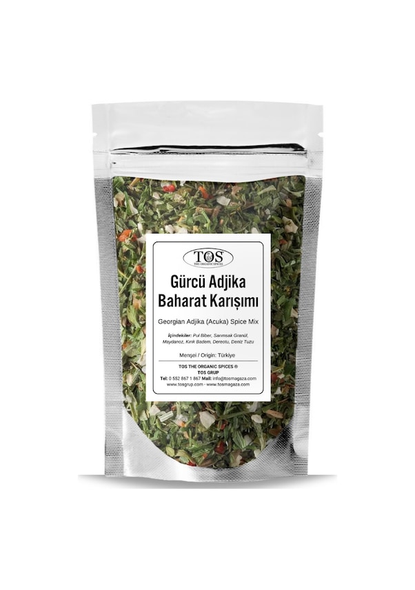 Tos The Organic Spices Gürcü Adjika Acuka Baharat Karışımı 100 G Fiyatları ve Özellikleri