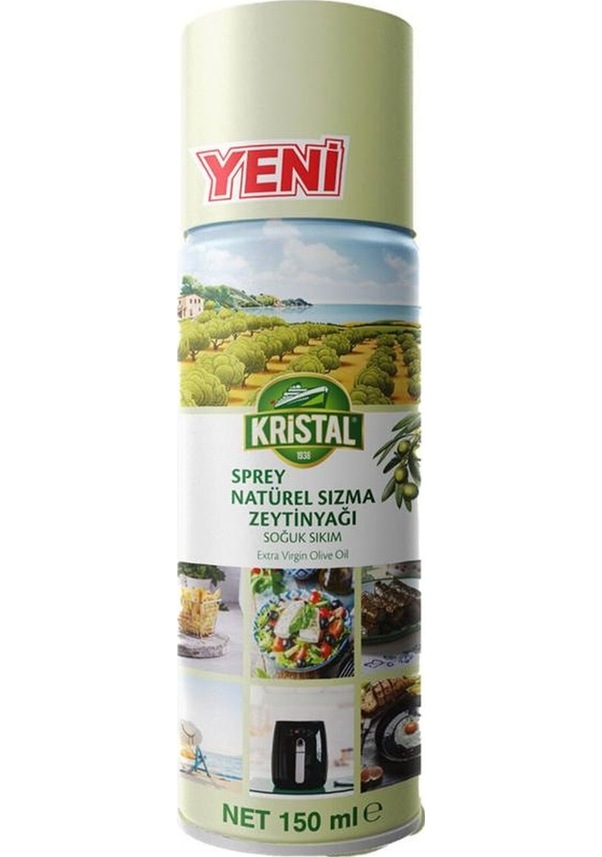 Kristal Naturel Sızma Zeytinyağı Sprey 150 ML Fiyatları ve Özellikleri