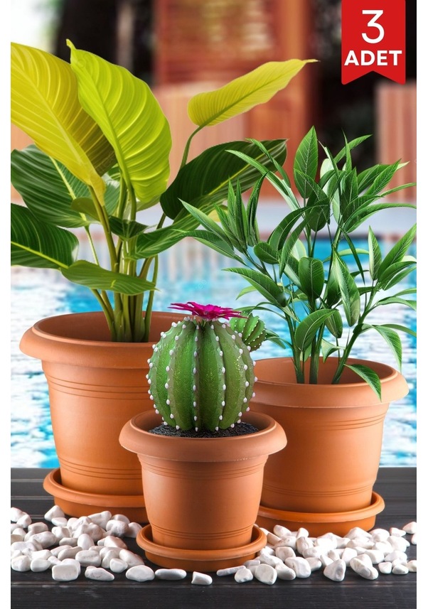 Nandy Home 3'lü Antik Model Saksı Seti Fiyatları ve Özellikleri