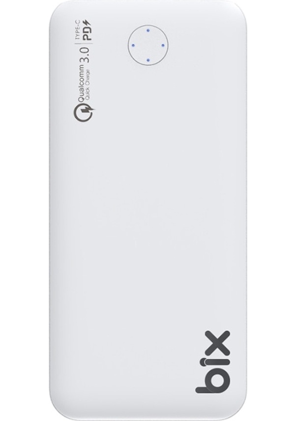 Bix 18W Çift Çıkışlı Qc 3.0 Pd 10000 Mah Powerbank Beyaz Fiyatları ve ...
