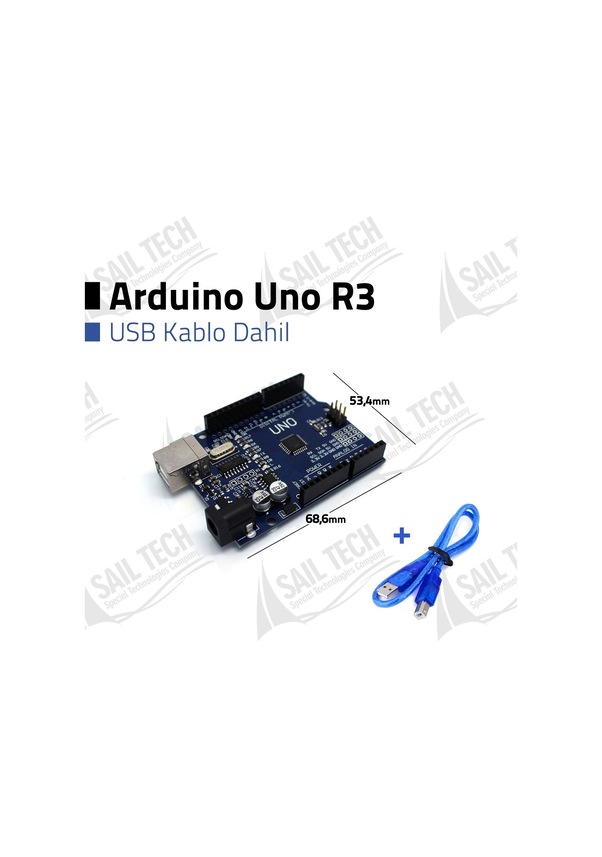 Arduino Uno R3 - CH340 + USB Kablo Fiyatları ve Özellikleri