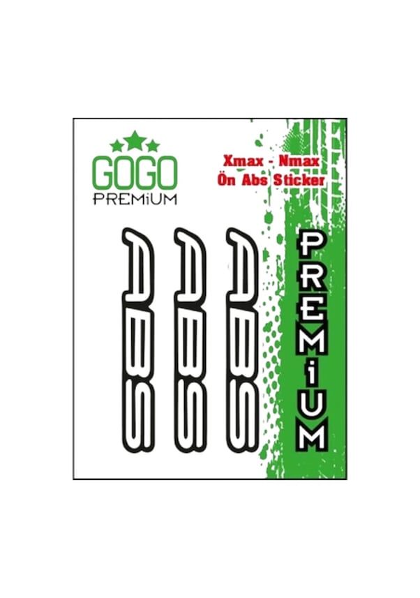 Gogo Damlasız Sticker Ön Abs Üçlü Fiyatları ve Özellikleri