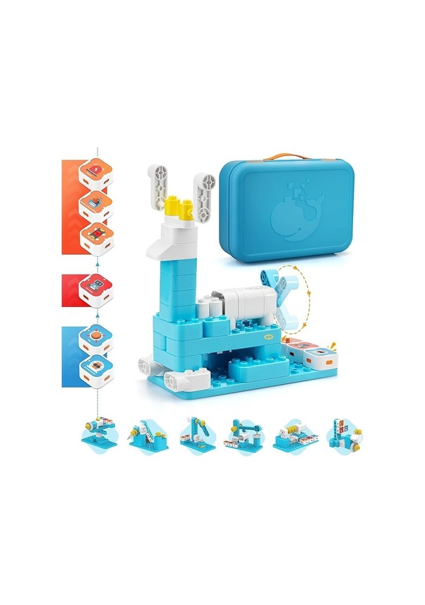 Whalesbot Çocuklar İçin A3 Kodlama Robotu, Çoklu Sensör Uygulama ...