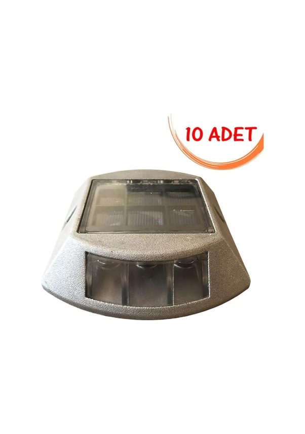 Işıklı Metal Buton Güneş Enerjili Yol Butonu Solar Ledli Trafik Yol ...