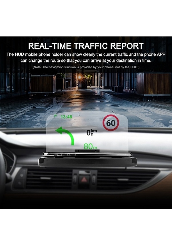 Pazly Springsun Selfie Çubuğu Hud Head-up Display Cep Telefonu Tutucu ...