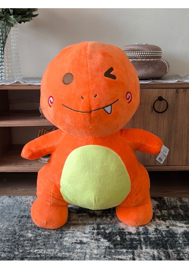 Ditto Charmander 60-70cm Pokemon Extra Büyük Boy Peluş Oyuncak Figür ...