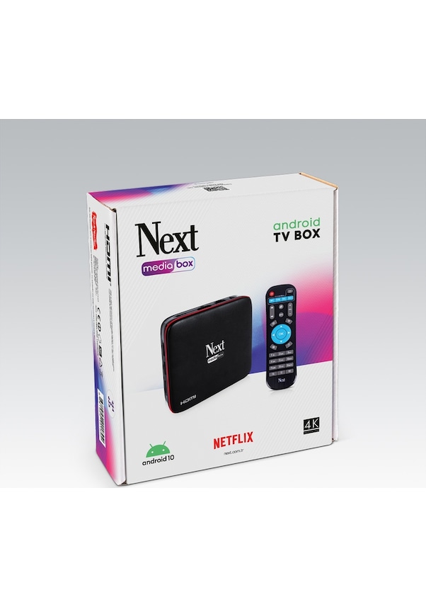 Next Mediabox 4K Ultra HD Android TV Box Fiyatları ve Özellikleri