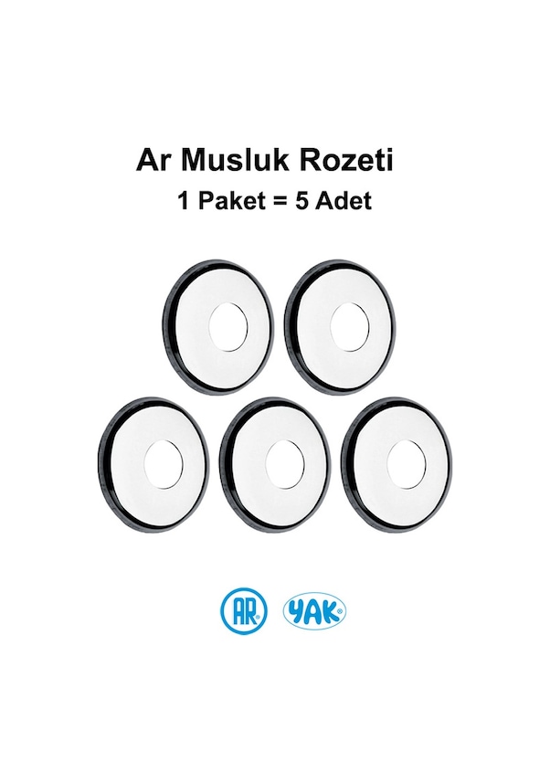 Ar Musluk Rozeti 1 Paket 5 Adet Fiyatları ve Özellikleri