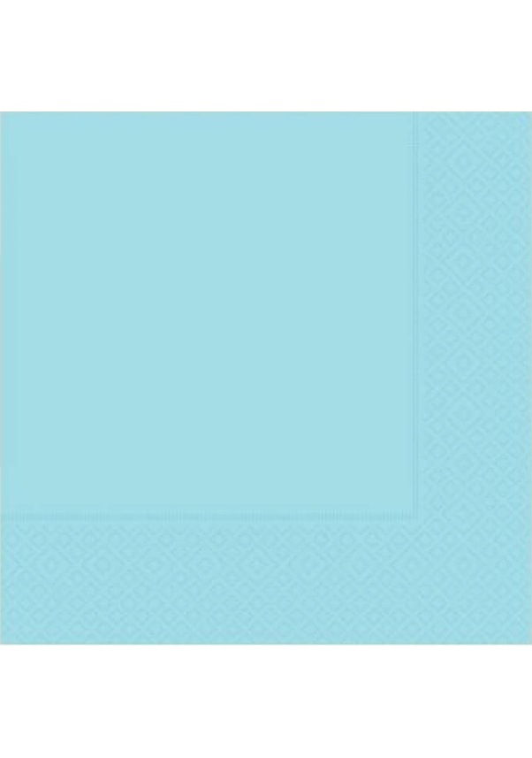 Peçete. Mavi - 33 x 33 CM - 20 Adet Fiyatları ve Özellikleri