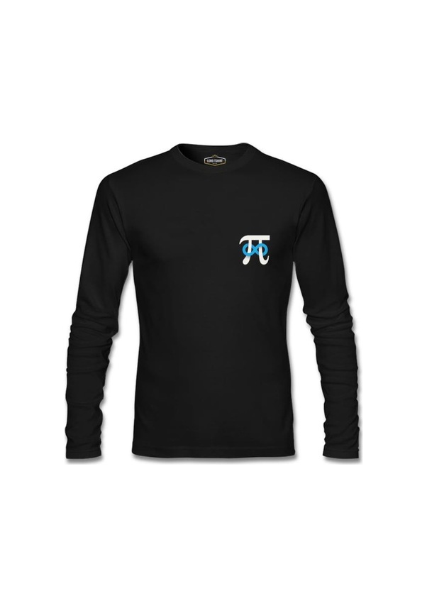 Matematik - Pi Sonsuz Işareti Logo Siyah Erkek Sweatshirt 3XL Fiyatları ...