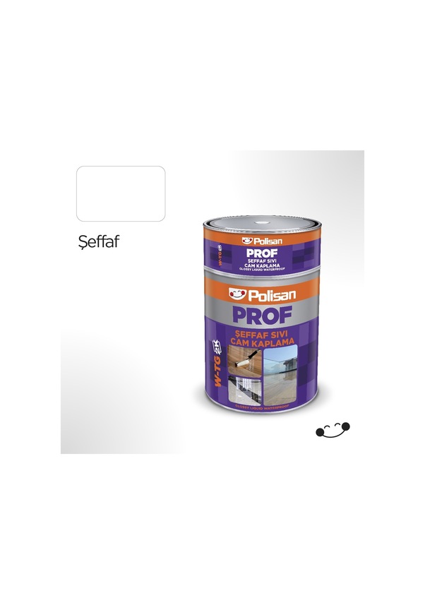 Polisan Prof Şeffaf Sıvı Cam Kaplama Boyası (W-TG) 1 kg Fiyatları ve ...