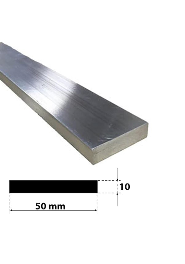 Alüminyum Lama Profil 50 X 10 Mm 488138359 - 1 Adet 10 Cm Fiyatları ve ...