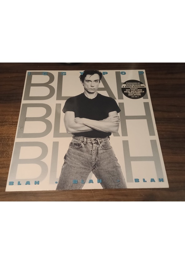 İGGY POP - Blah-Blah-Blah , LP 1986 Punk Fiyatları ve Özellikleri