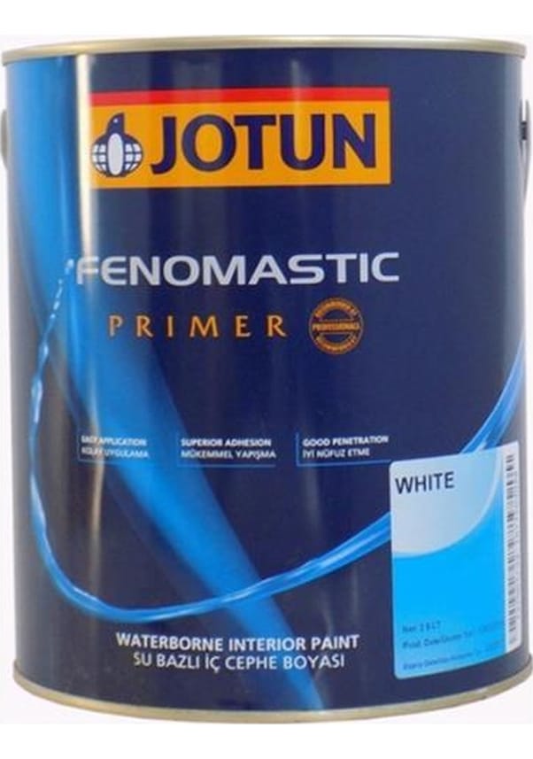 Jotun Fenomastic Emulsion Primer White 2,5 Lt İç Cephe Astarı Beyaz ...