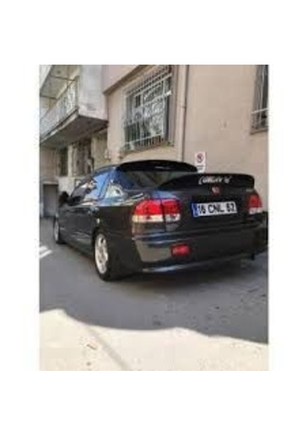 Honda Civic Sedan Spoon Spoiler 97-01 - Mat Siyah STR-1034 Fiyatları ve ...