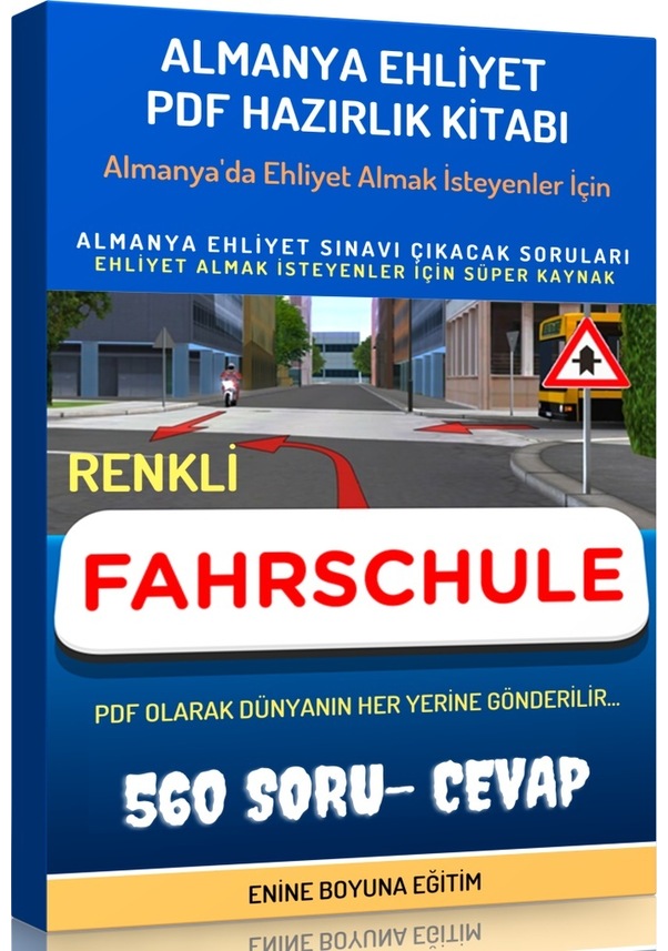 Almanya Ehliyet Pdf Hazırlık Kitabı Fiyatları ve Özellikleri
