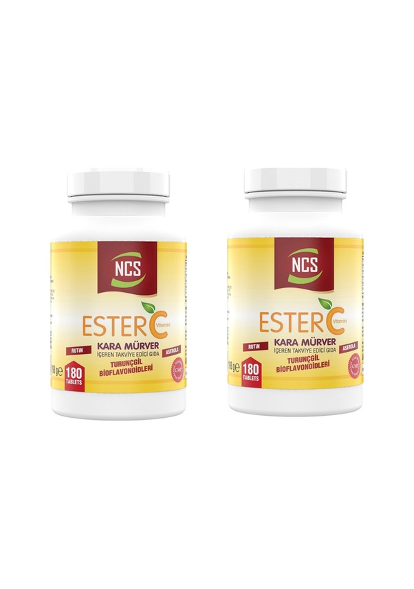 Ncs Ester C Vitamini 1000 MG 180 Tablet X 2 Kutu 360 Tablet Fiyatları ve Özellikleri