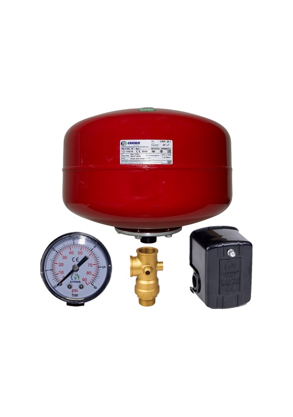 24 Litre İtalyan Tip Hidrofor Kiti Fiyatları ve Özellikleri