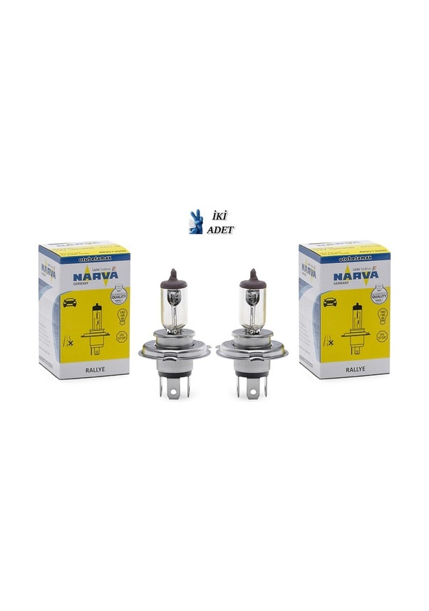 Narva 2 Adet 12v. H4 100/90w Ampul, No.48901, Ean.4013790324085 Fiyatları ve Özellikleri