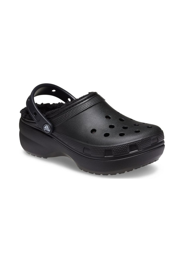 Crocs 207938 Classic Platform Lined Clog W Siyah Kadın Terlik Siyah 38 ...