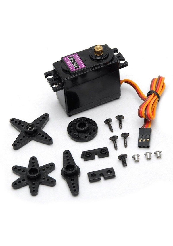 Arduinoelektronik-Mg996R Servo Motor Dişli Seti - Tower Pro 180 Derece ...