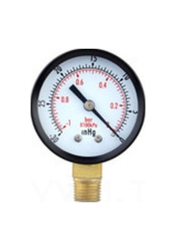 Yunjiwu Mini Vakum Manometre -30inhg/-1bar Ölçüm, Taşınabilir Çift ...