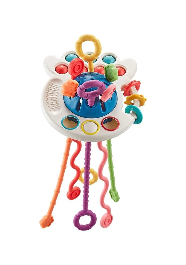 Bruce Prodigy Toy Eğitici Şekilli Silikon Oyuncak - Çok Renkli ...