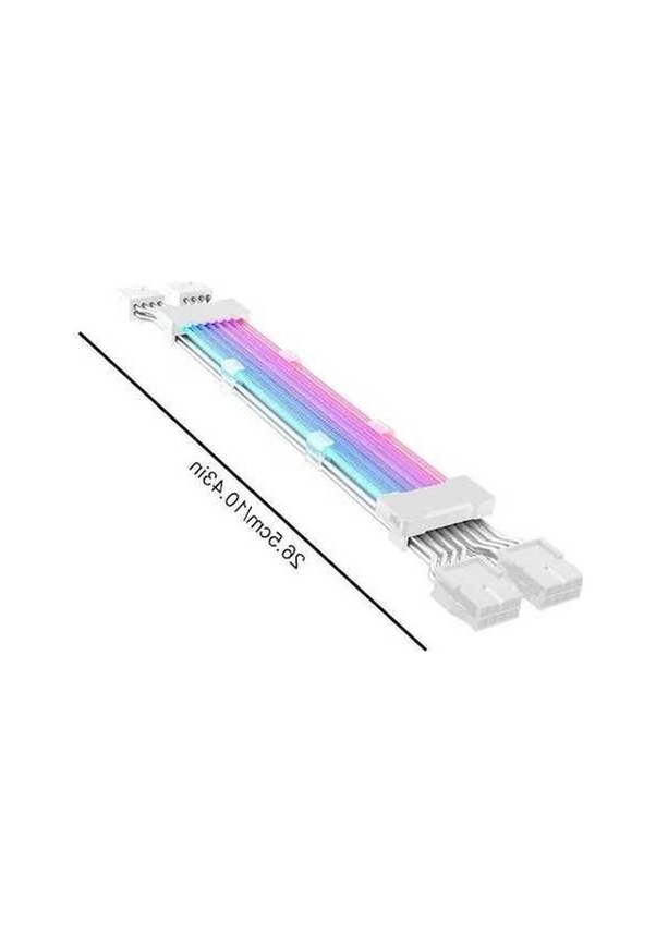 Treasures Rgb Psu Güç Kaynağı Uzatma Kablosu 24 Pin Anakart Uzatma ...