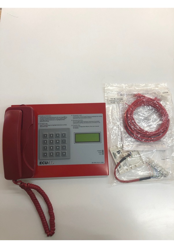 C-TEC SigTEL 16-128 ECU-32 Masaüstü İtfaiyeci Telefon Kontrol Merkezi ...