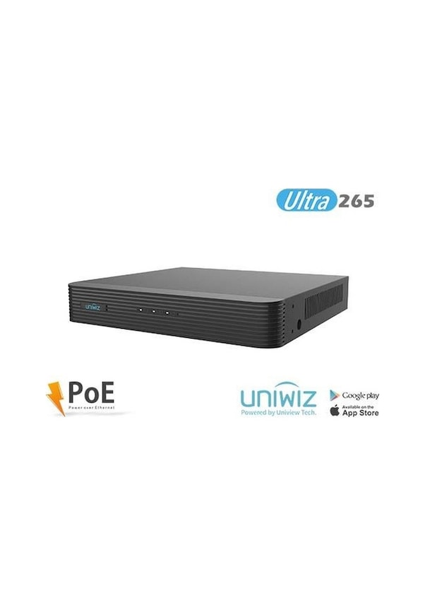 Uniwiz NVR-104E2-P4 4 Kanal 4 Port PoE NVR Kayıt Cihazı Fiyatları ve Özellikleri